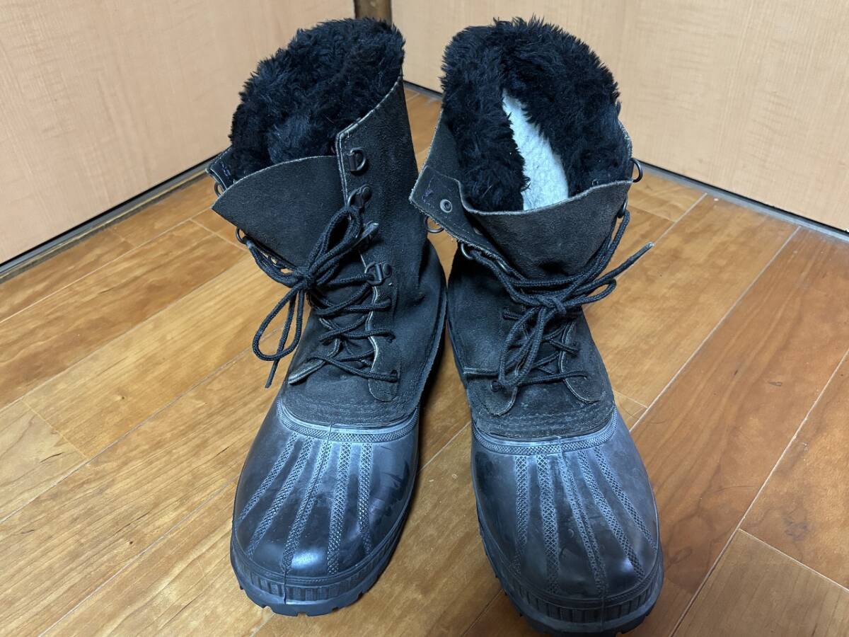 Yahoo!オークション - SOREL ソレル アメリカ製ウインターブーツ ブラ...