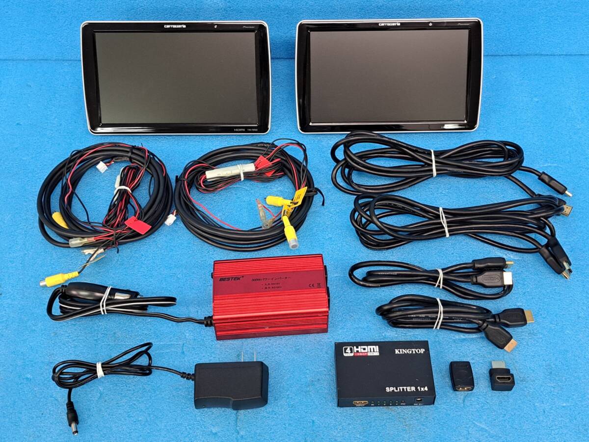 Yahoo!オークション - カロッツェリア 9インチWVGAヘッドレストモニタ...