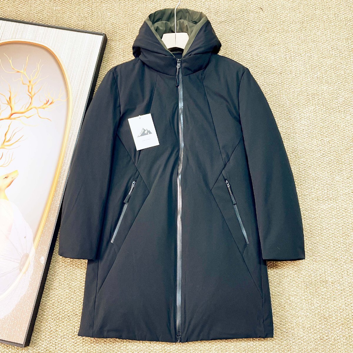 Yahoo!オークション - 防寒防風 ダウンジャケット イタリア製造 グース...