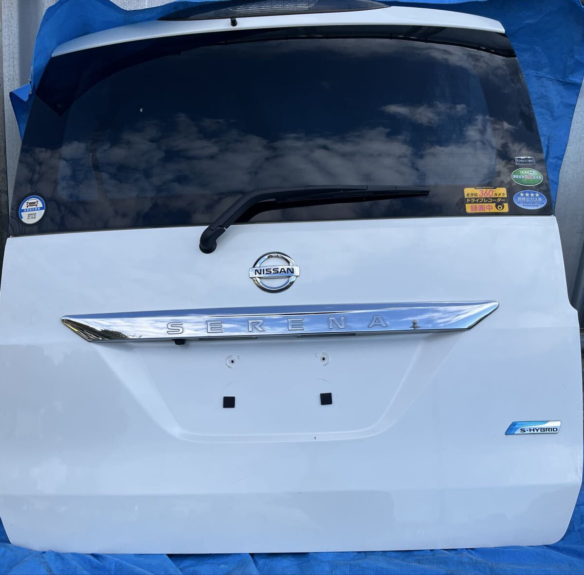 Yahoo!オークション - セレナ C26 バックドア リアゲート リアハッチ ...