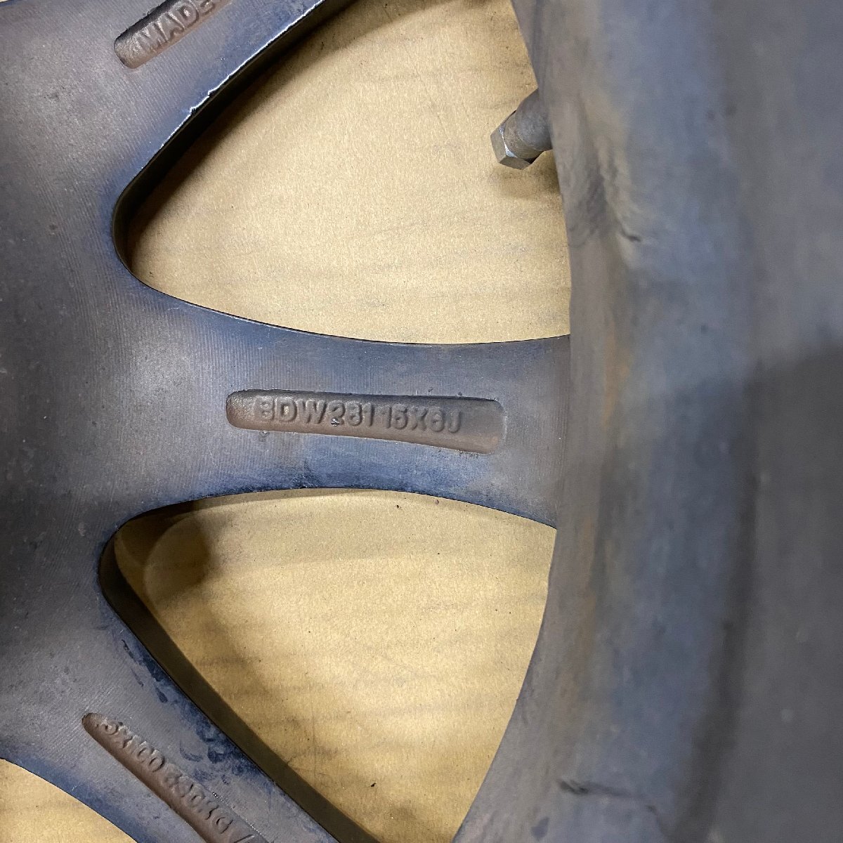 Yahoo!オークション - 4穴 PCD100 15インチ 6.0J ＋45 ライツレー 175/...