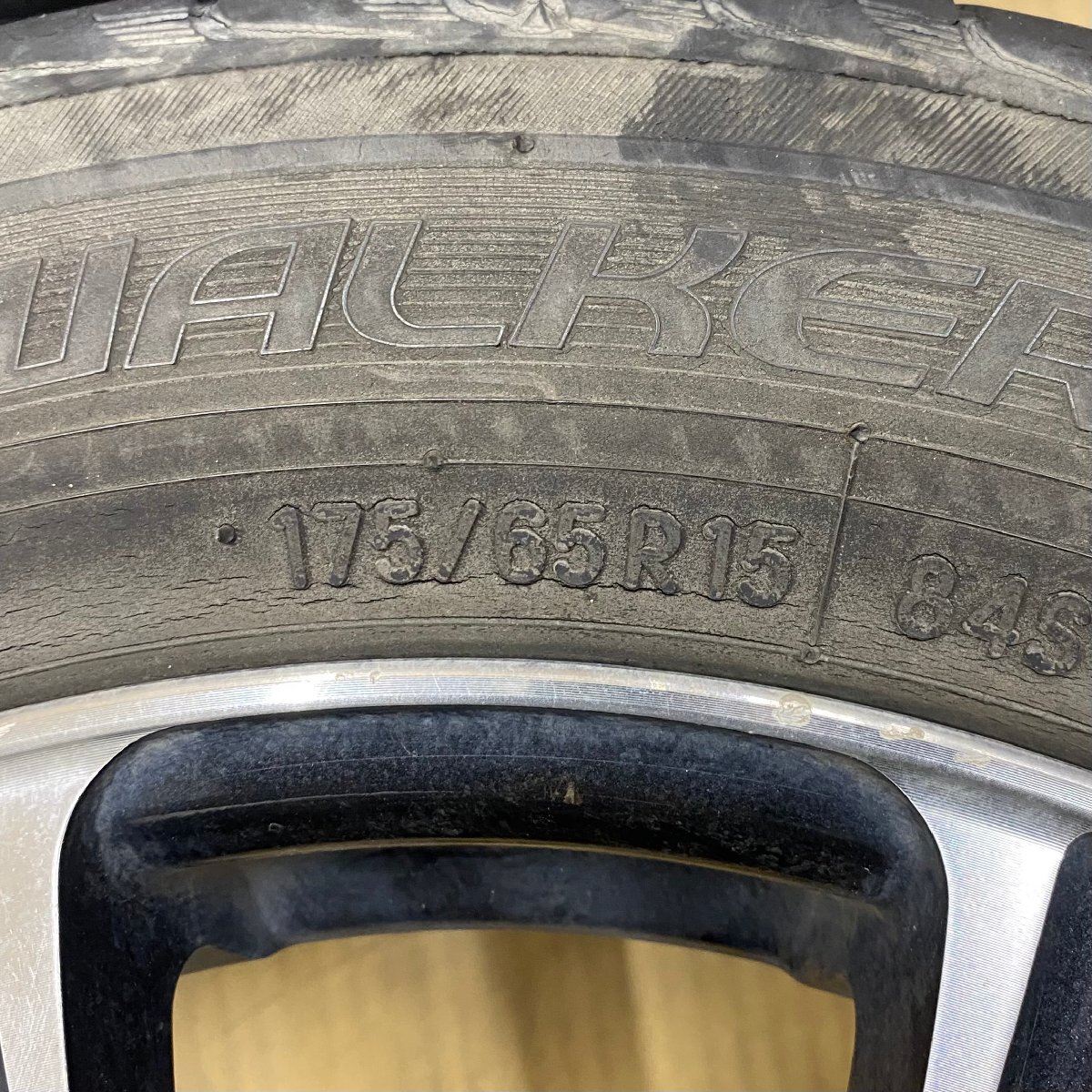 Yahoo!オークション - 4穴 PCD100 15インチ 6.0J ＋45 ライツレー 175/...