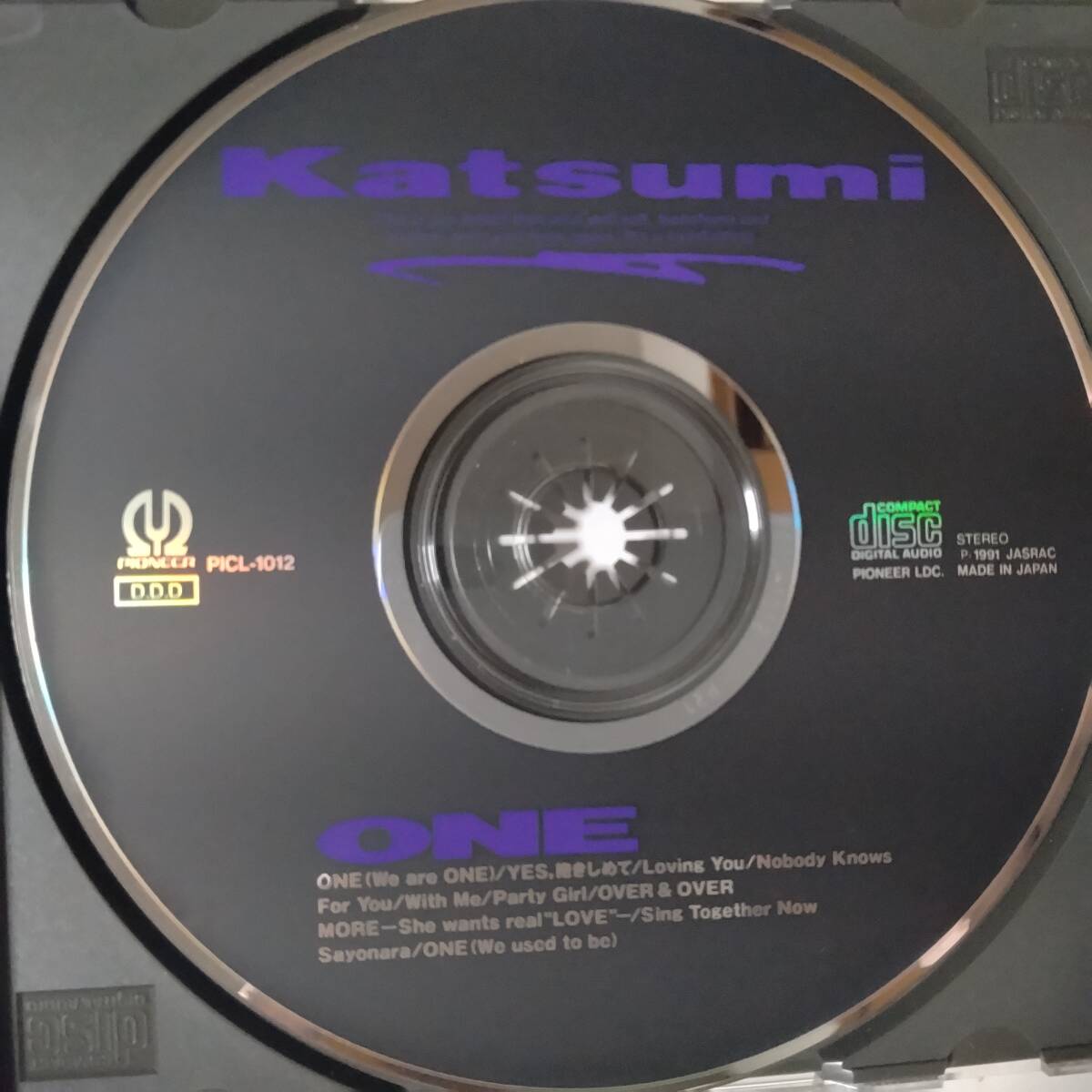 Yahoo!オークション - KATSUMI「ONE」 同梱可 CD アルバム oi_02