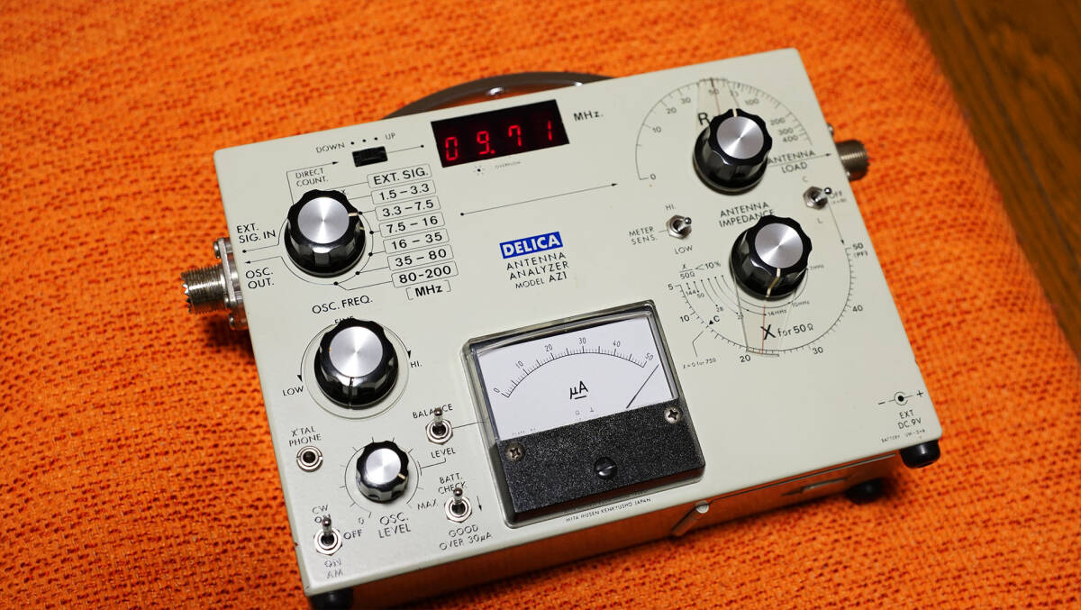 Yahoo!オークション - AZ1 DELICA 日本製 アンテナアナライザー 三田無...