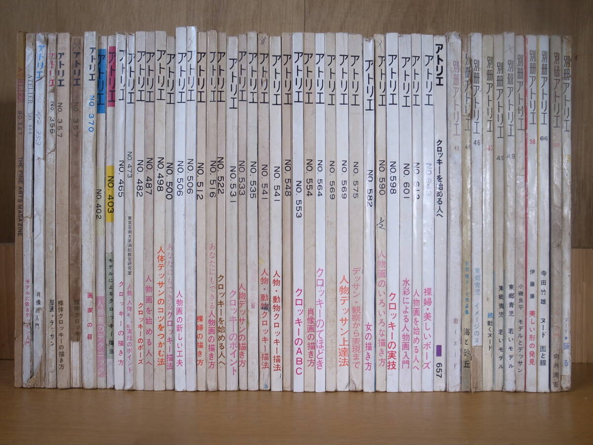 Yahoo!オークション - アトリエ No.498 8'68 人体デッサンのコツをつか...