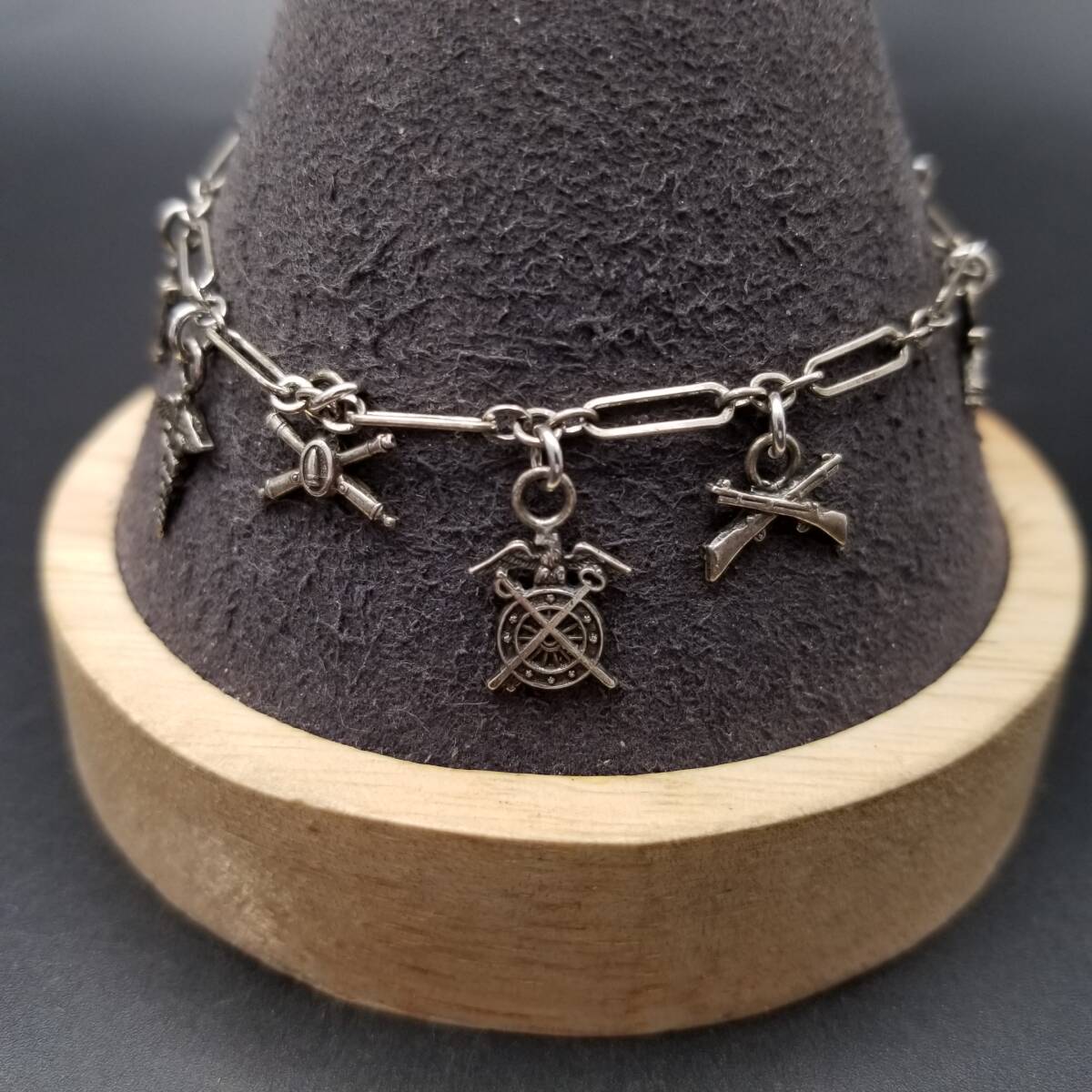 Yahoo!オークション - US Army 紋章 チャーム 925 シルバー ヴィンテー...