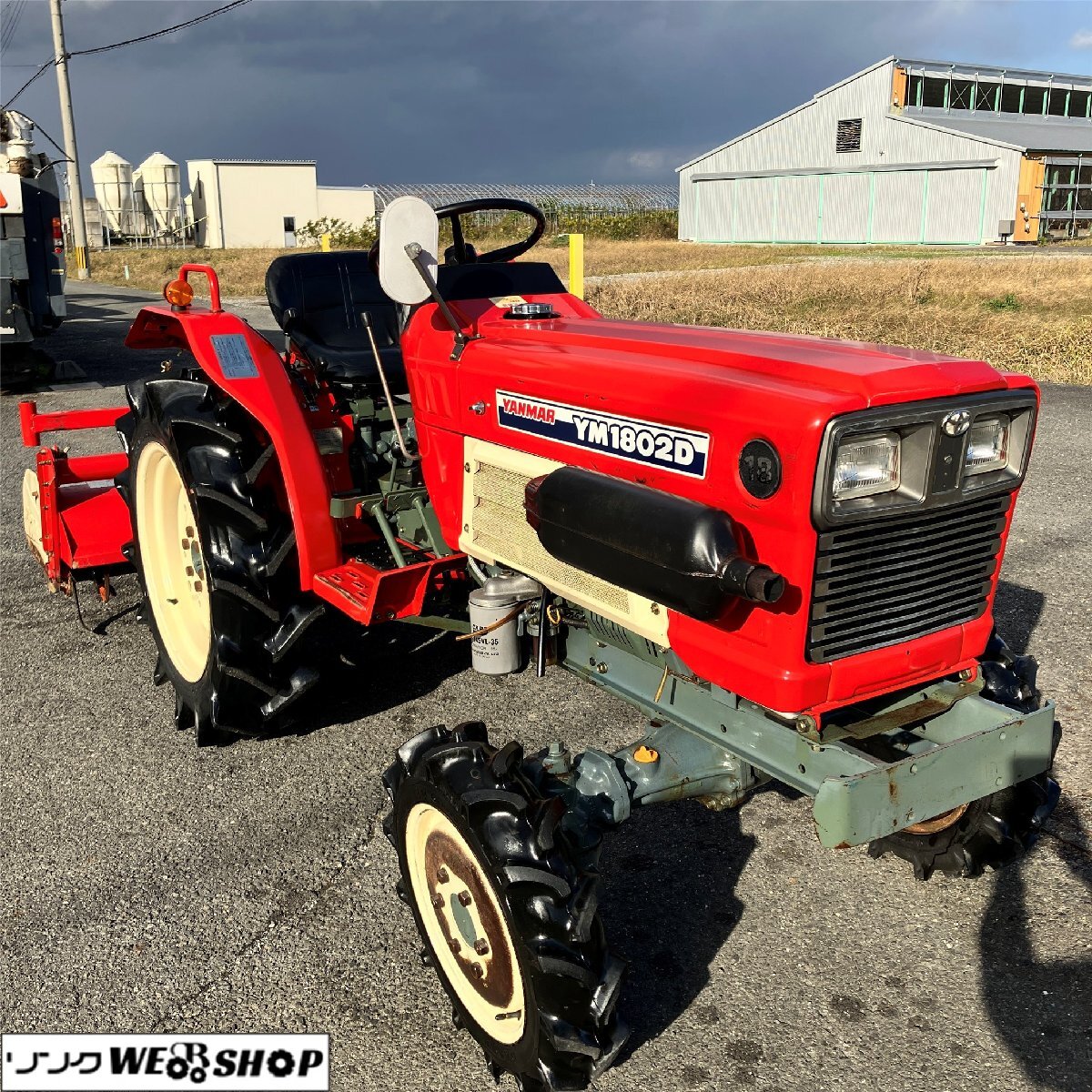 Yahoo!オークション - 滋賀 ヤンマー トラクター YM1802D 574時間 18馬...