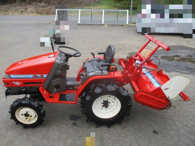 Yahoo!オークション - 茨城 ヤンマー トラクター Ke-3D 軽快た～ん 13....