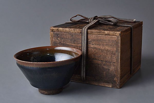 Yahoo!オークション - k409【和み】茶道具 時代 天目茶碗 検 茶道具煎...