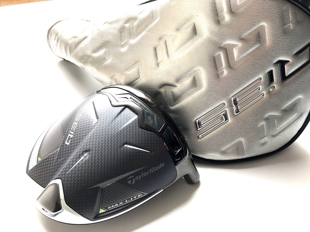 【樂淘letao】日本代購代標第一品牌－テーラーメイド Qi35 MAX LITE マックスライト 10.5° 【日本仕様】 ドライバー ヘッド 単体 HC付 ヘッドのみ GOLFJAPAN