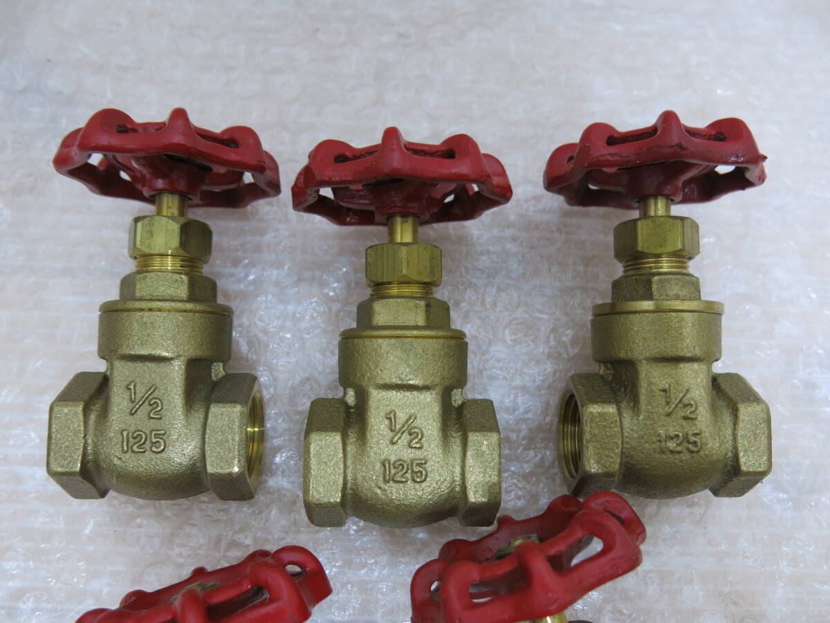 Yahoo!オークション - ② KAKUDAI ゲートバルブ まとめて 1/2 3/4