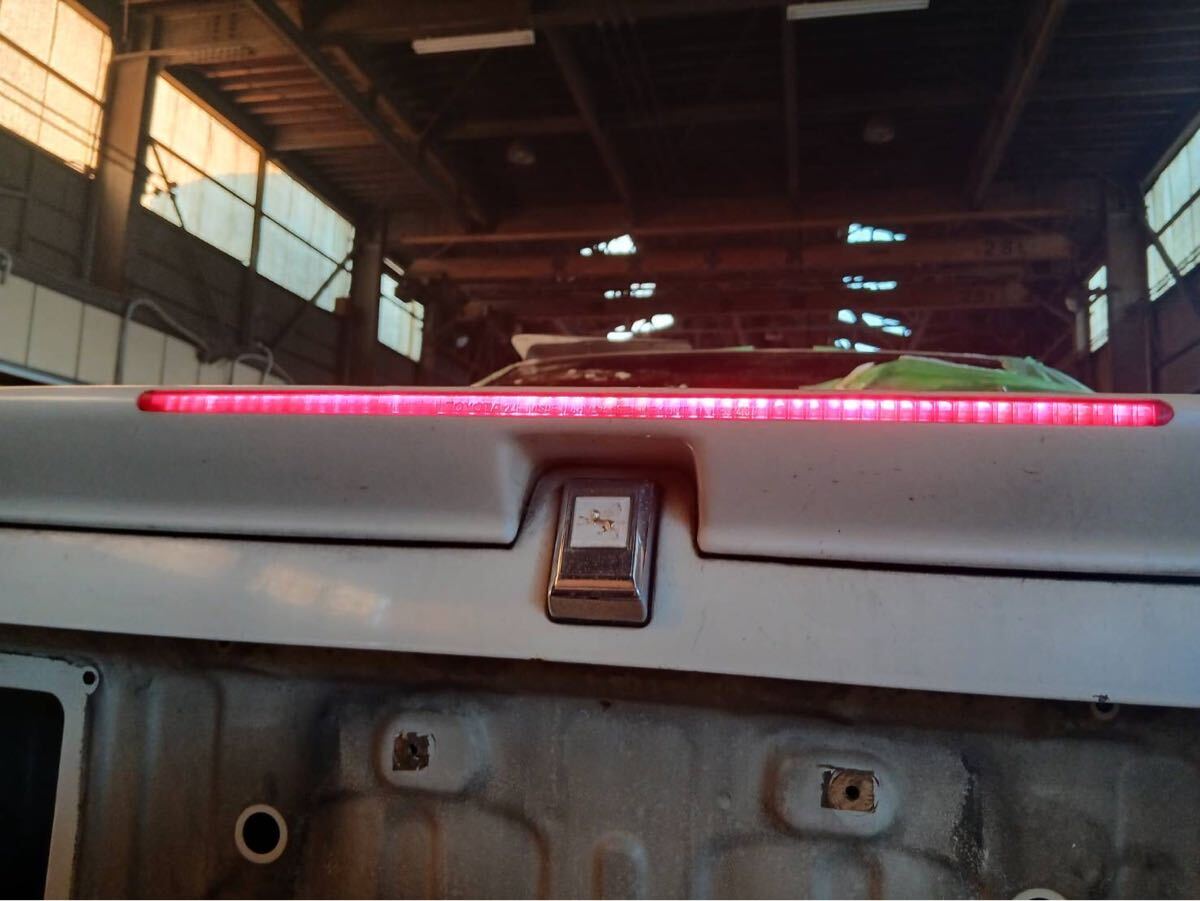 【樂淘letao】日本代購代標第一品牌－希少！20ソアラ 純正リアトランクスポイラーセット 中古 破損無し 美品 パールホワイト GZ20 MZ20 MZ21 ハイマウント点灯確認済 当時物☆