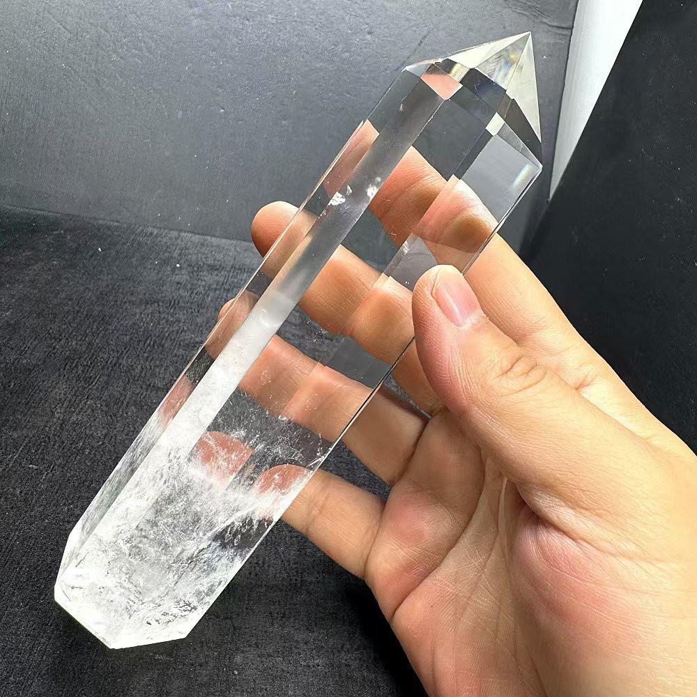 Yahoo!オークション - 【限定品】 AAAAAAAAAAA級天然高透明度水晶六角...