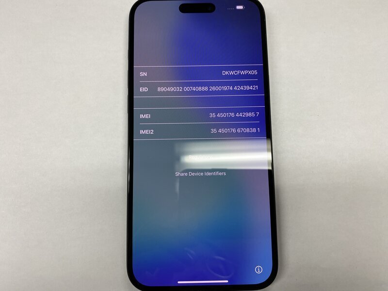 Yahoo!オークション - EN411 未使用交換品 SIMフリー iPhone16Plus ブ...