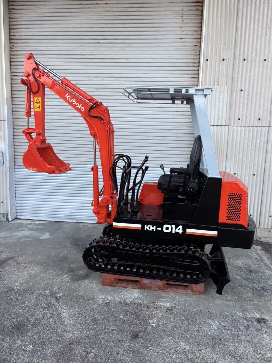 Yahoo!オークション - クボタ KH-014 ミニユンボ リペイント