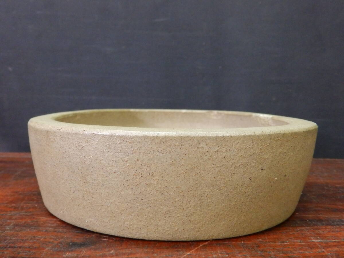 Yahoo!オークション - 盆栽日和 和鉢 【尾州誠文】 切立楕円鉢 25.5㎝...