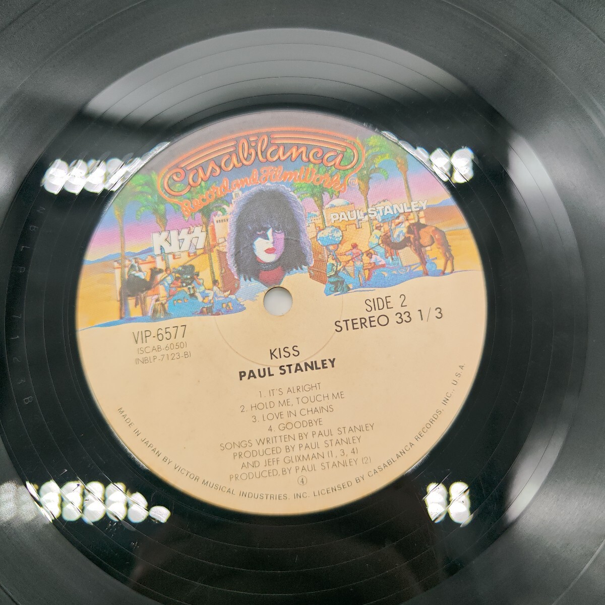 Yahoo!オークション - LP KISS PAUL STANLEY