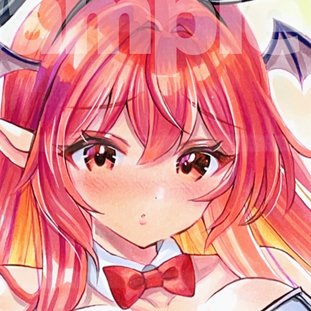 Yahoo!オークション - 【 東方 】東方Project 小悪魔 バニー 同人手描...