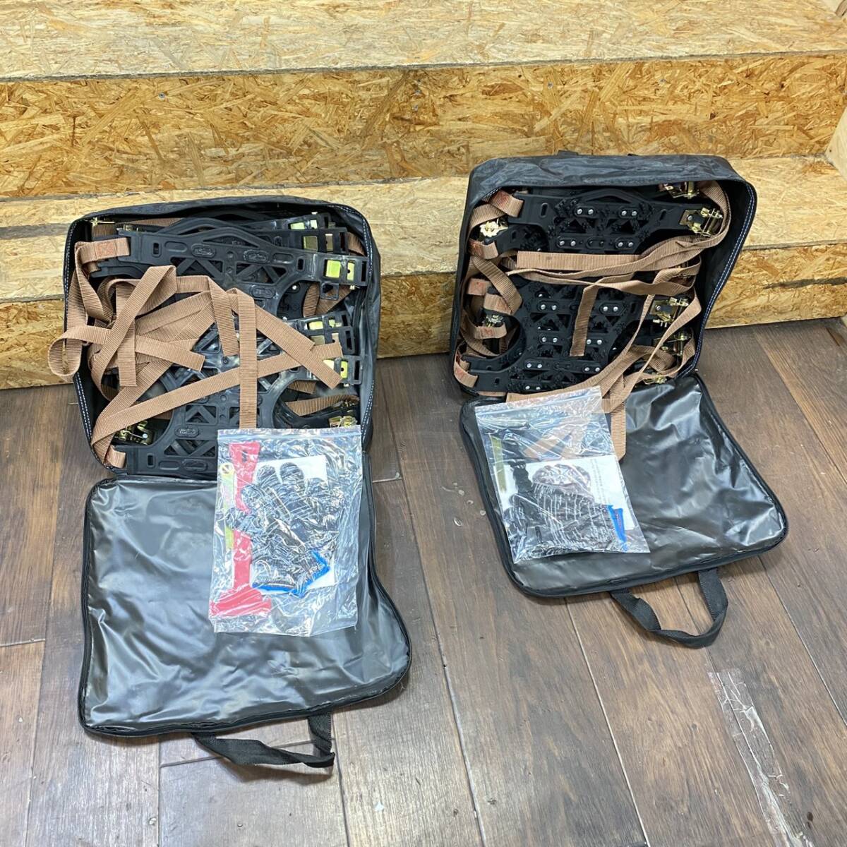 Yahoo!オークション - 送料無料g43604 UPFUN 非金属タイヤチェーン 取...