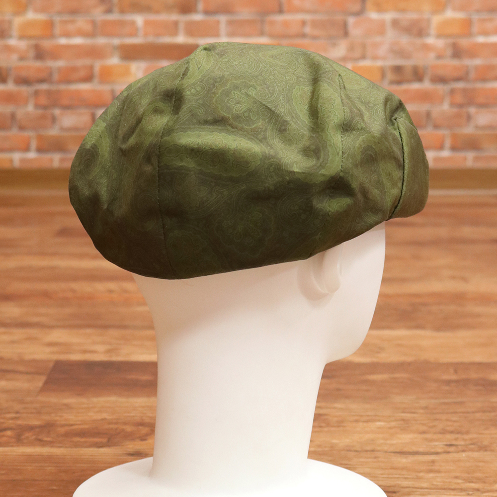 Yahoo!オークション - 1円/MANIERA/ペイズリー柄 ハンチング 日本製 コ...