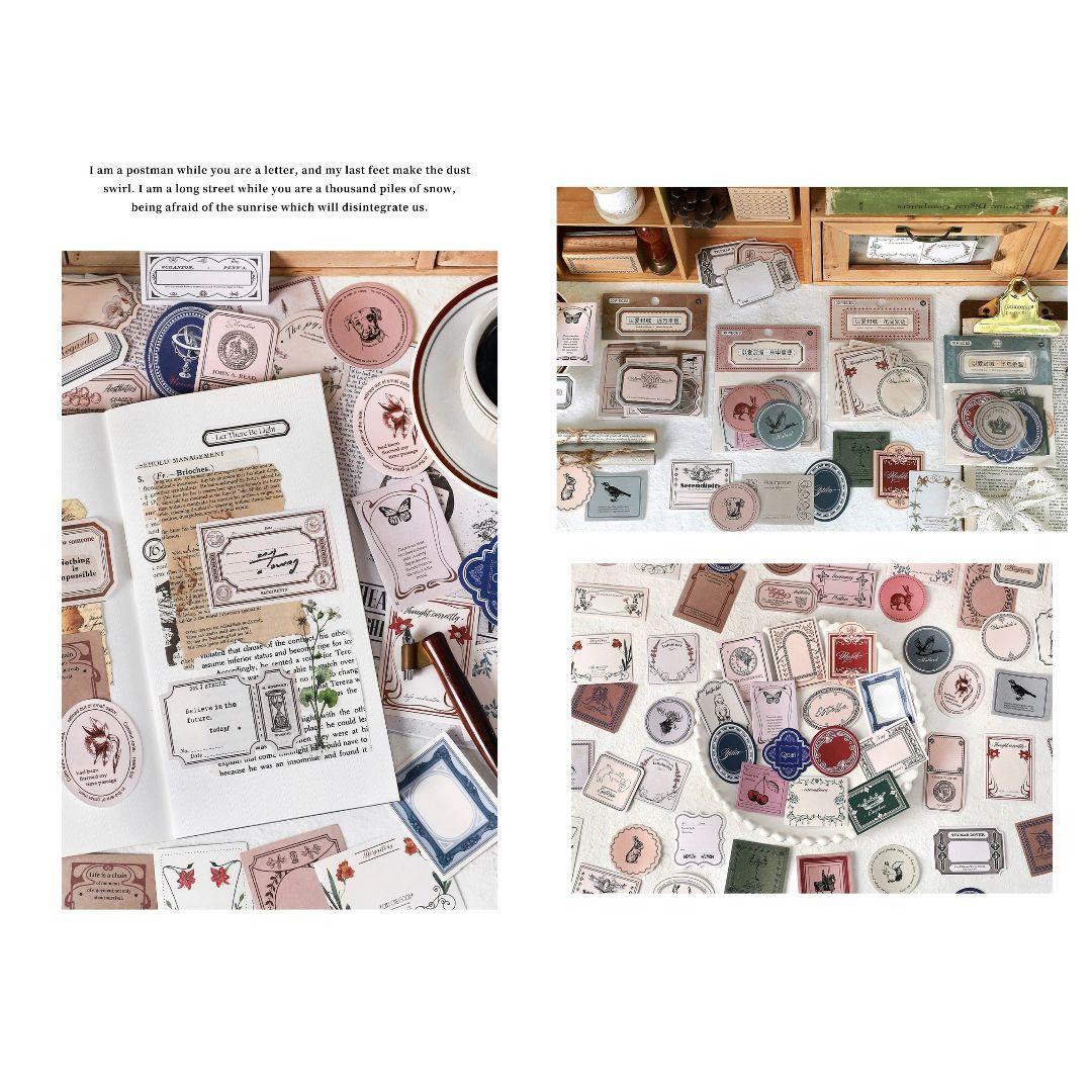 Yahoo!オークション - フレークシール まとめ売り ステッカーコラージ...