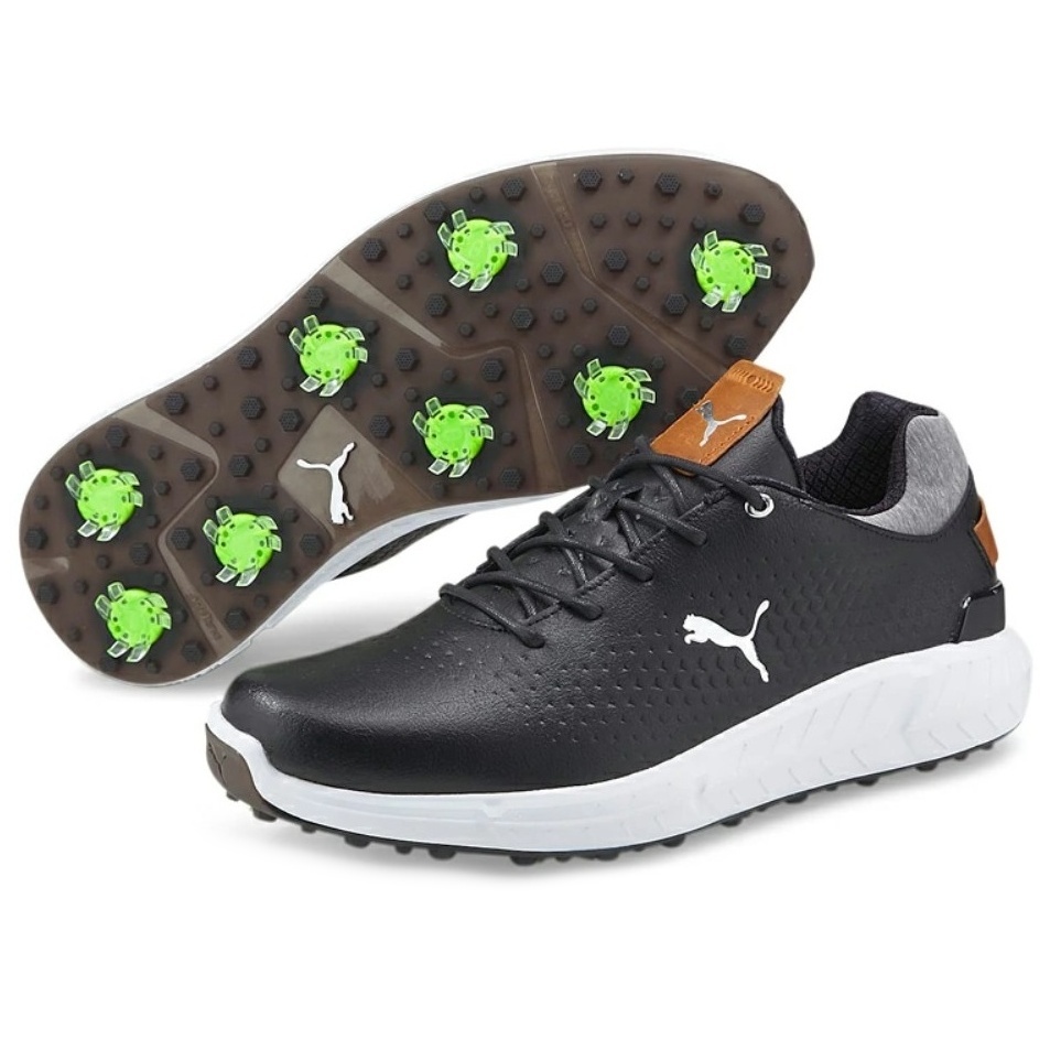 Yahoo!オークション - プーマ ゴルフ PUMA GOLF 新品 メンズ レザー ...