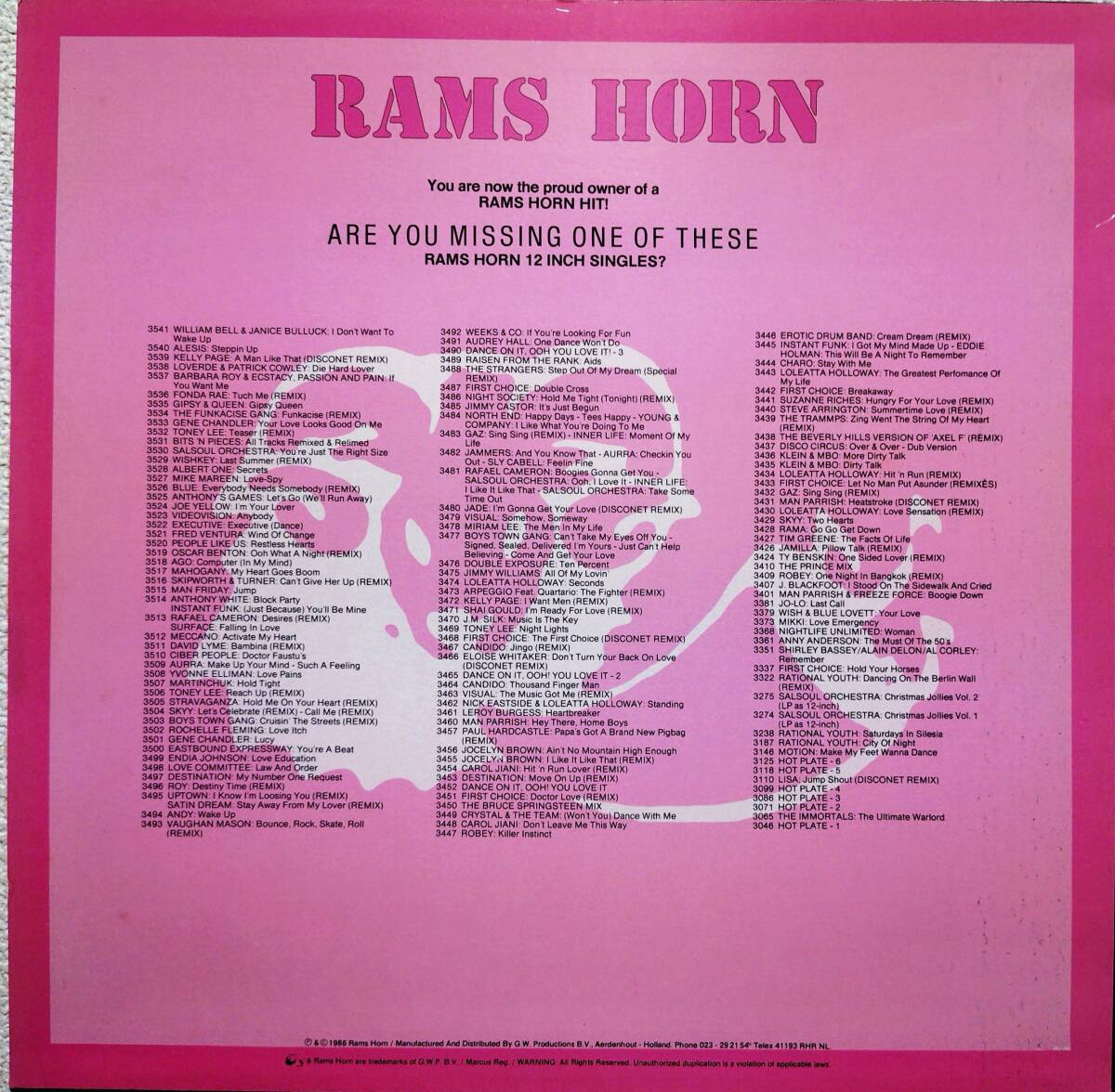 Yahoo!オークション - 【12 Euro Beat】David Lyme「Bye Bye Mi Amor」...