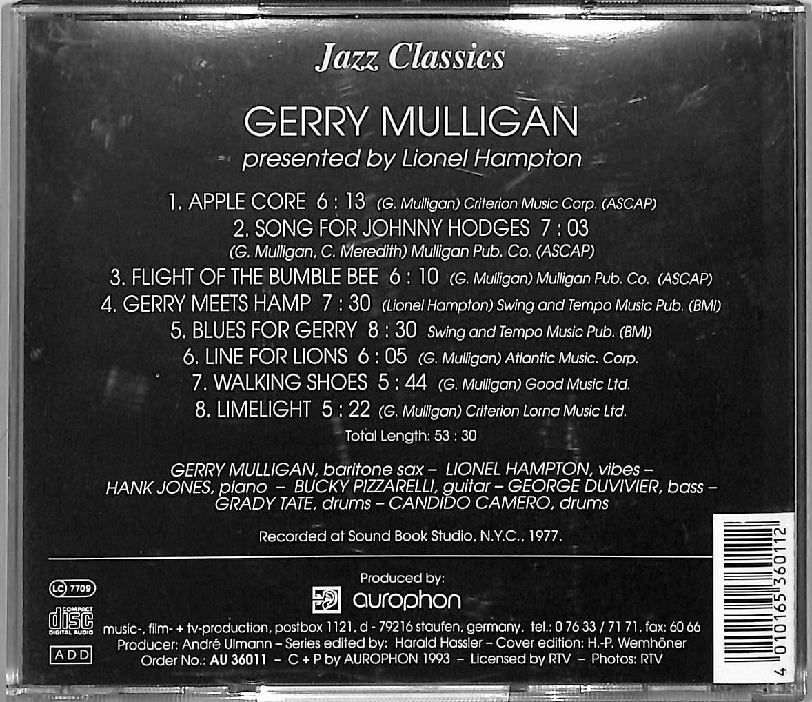 Yahoo!オークション - D00176735/CD/Lionel Hampton Presents Gerry Mu...