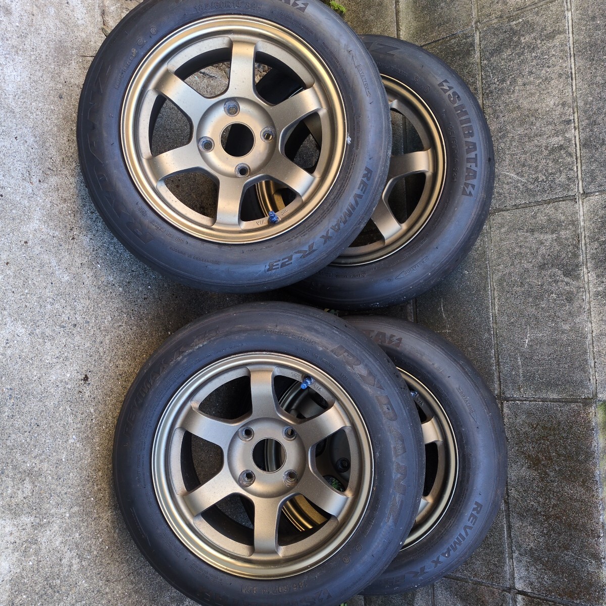 Yahoo!オークション - 希少 TE37 7j ±0 114.3 14インチ 4本 AE86など