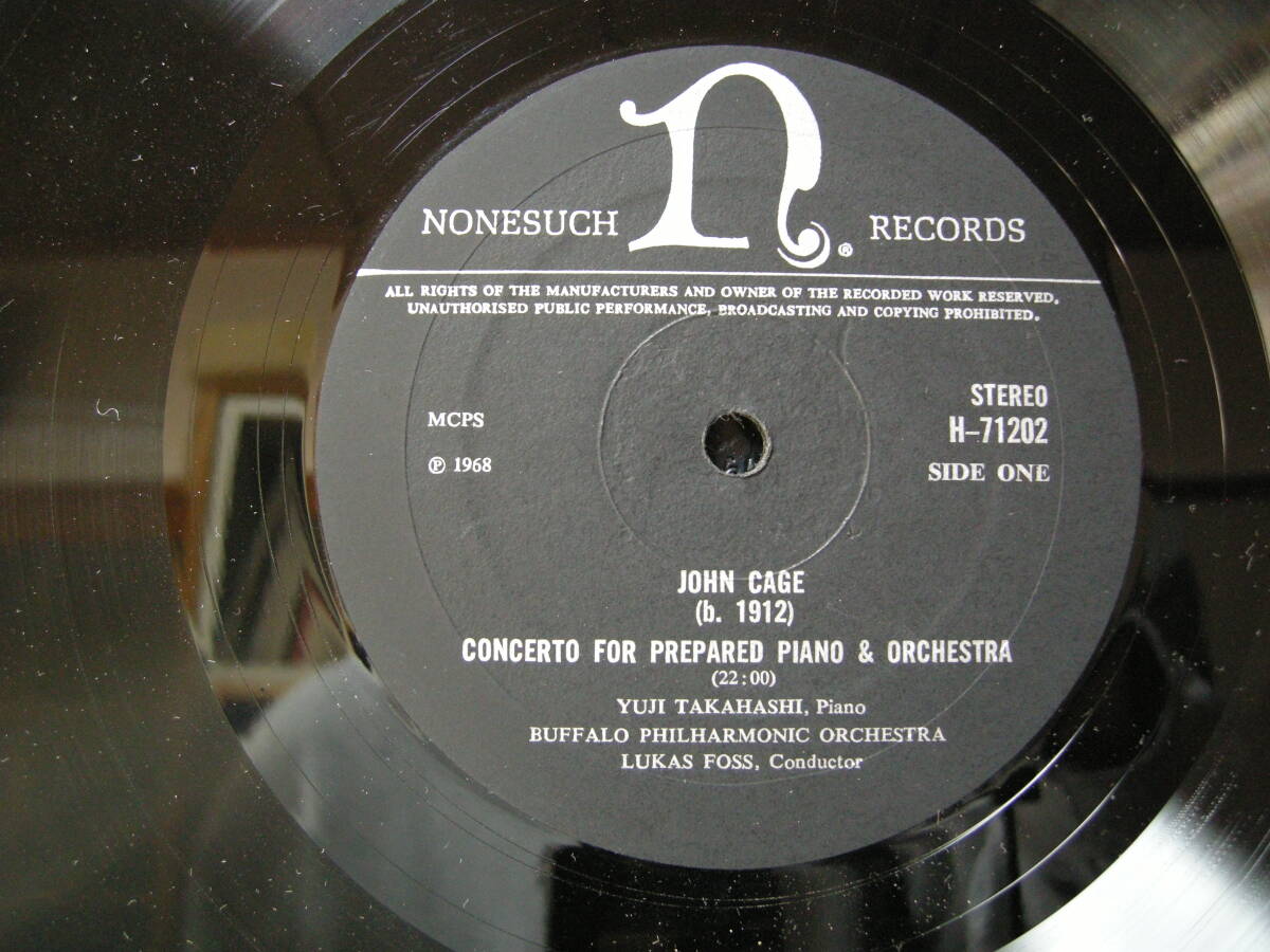 Yahoo!オークション - John Cage / Lukas Foss -Concerto For Prepared...