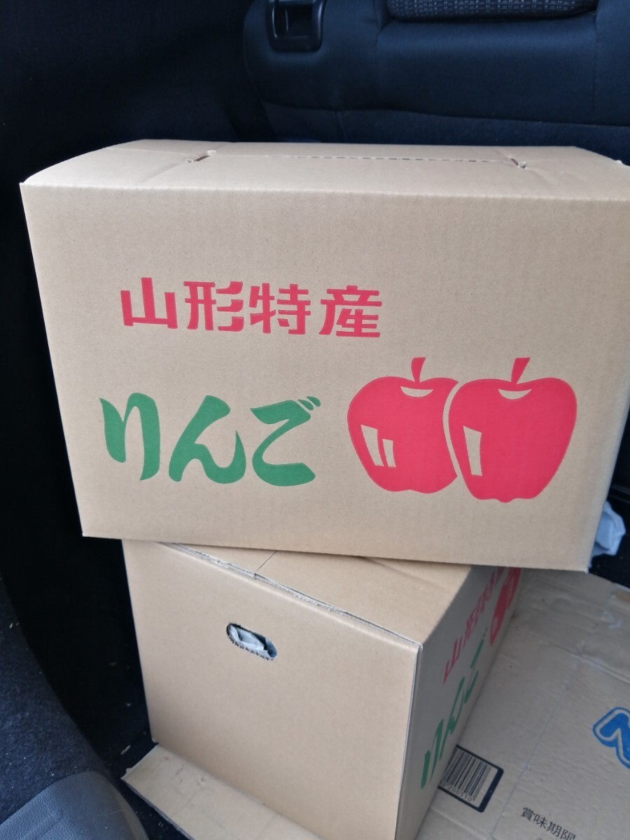 Yahoo!オークション - 山形県産りんご ぐんま名月加工用 5キロ雑箱入り...
