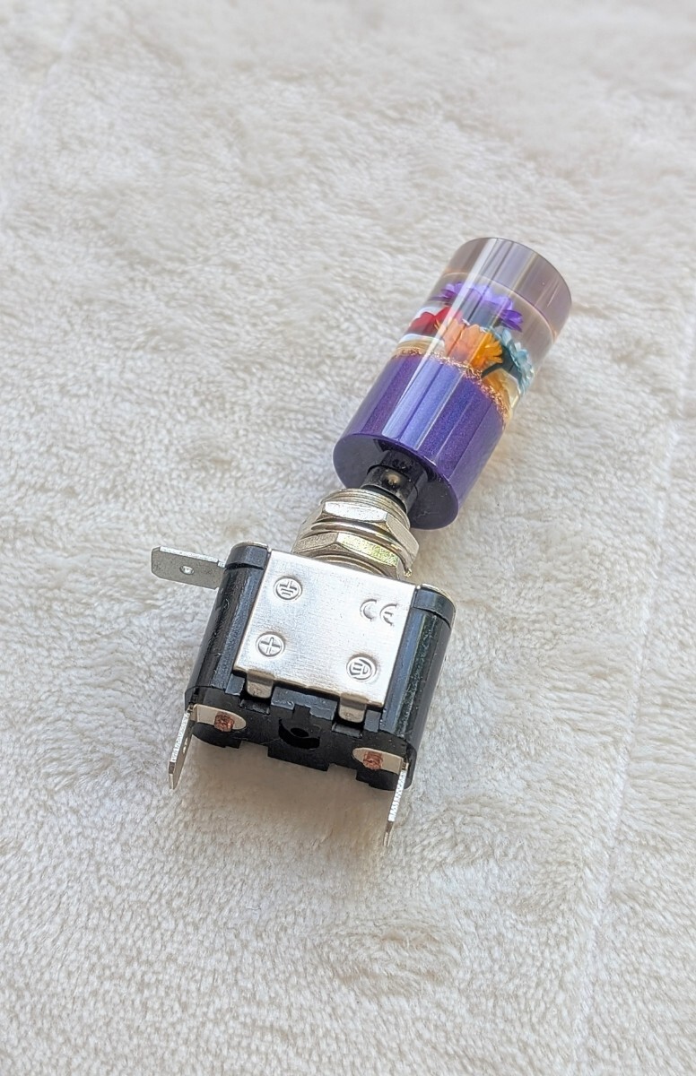 Yahoo!オークション - トグルスイッチ 水中花 ブルー LED 旧車 デコト...