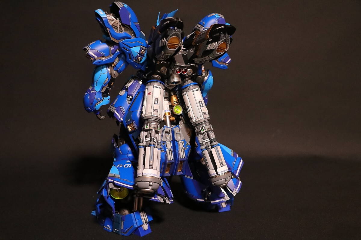 Yahoo!オークション - ガレージキット完成品 MG サザビーVer.Ka（ブル...