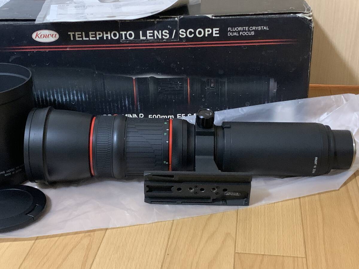 Yahoo!オークション - 【福L-040】kowa PROMINAR 500mm F5.6 FL (マイ...