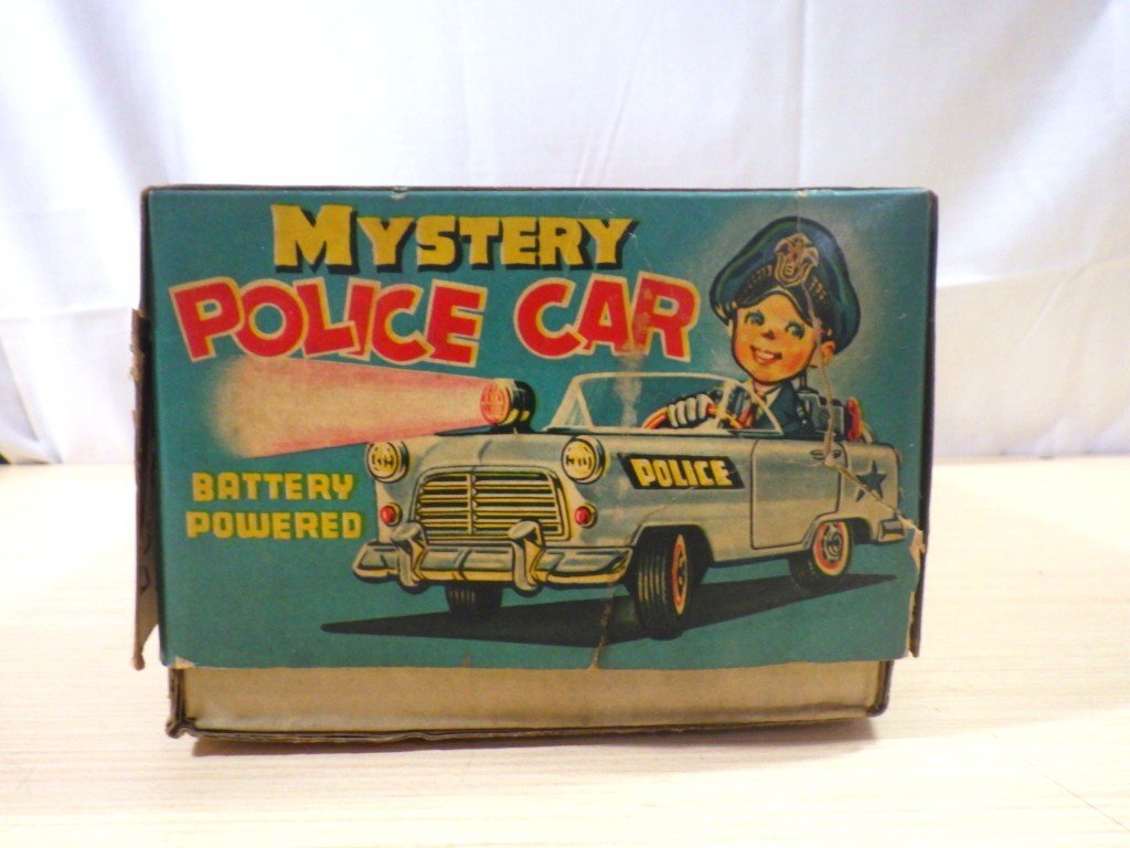 Yahoo!オークション - 214 ブリキ 野村トーイ ミステリー ポリスカー ...
