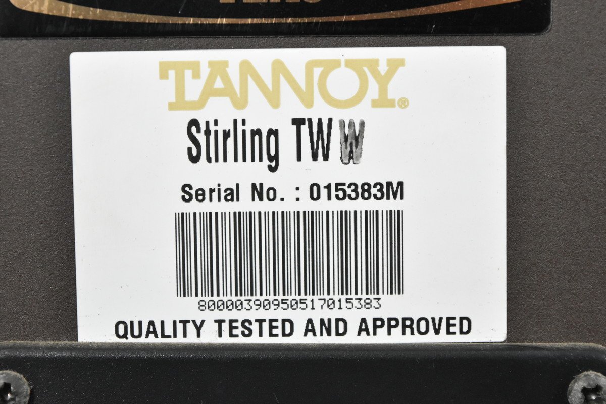Yahoo!オークション - 【C】TANNOY STIRLING TWW スピーカーペア スタ...