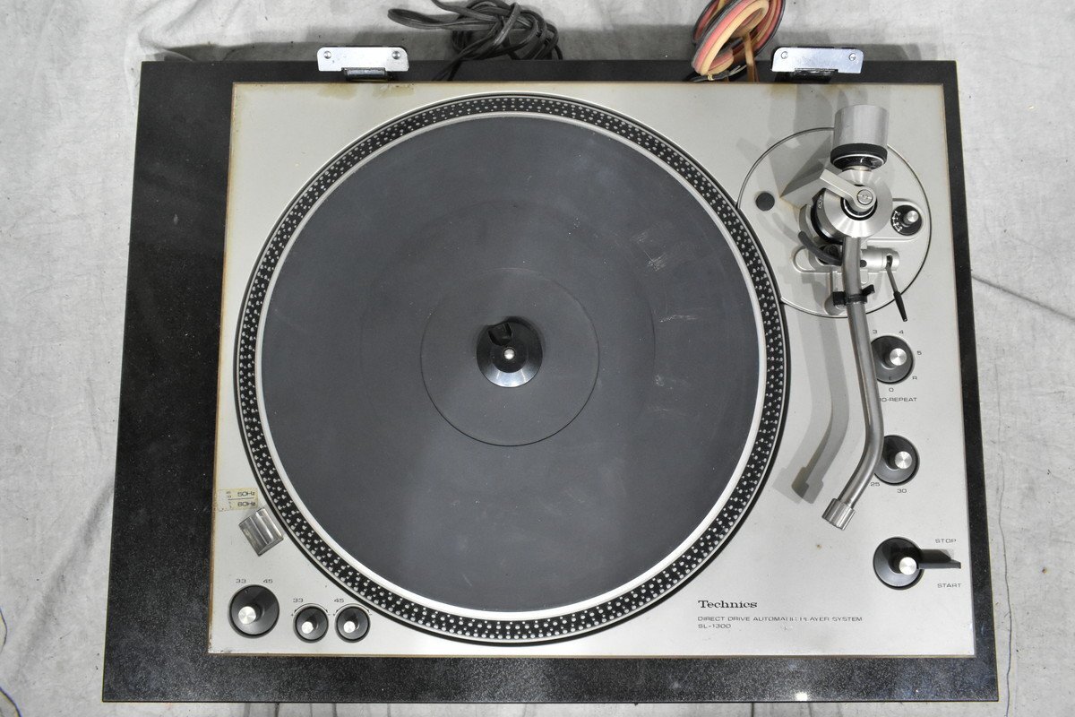 Yahoo!オークション - 【C】Technics SL-1300 ターンテーブル レコード...