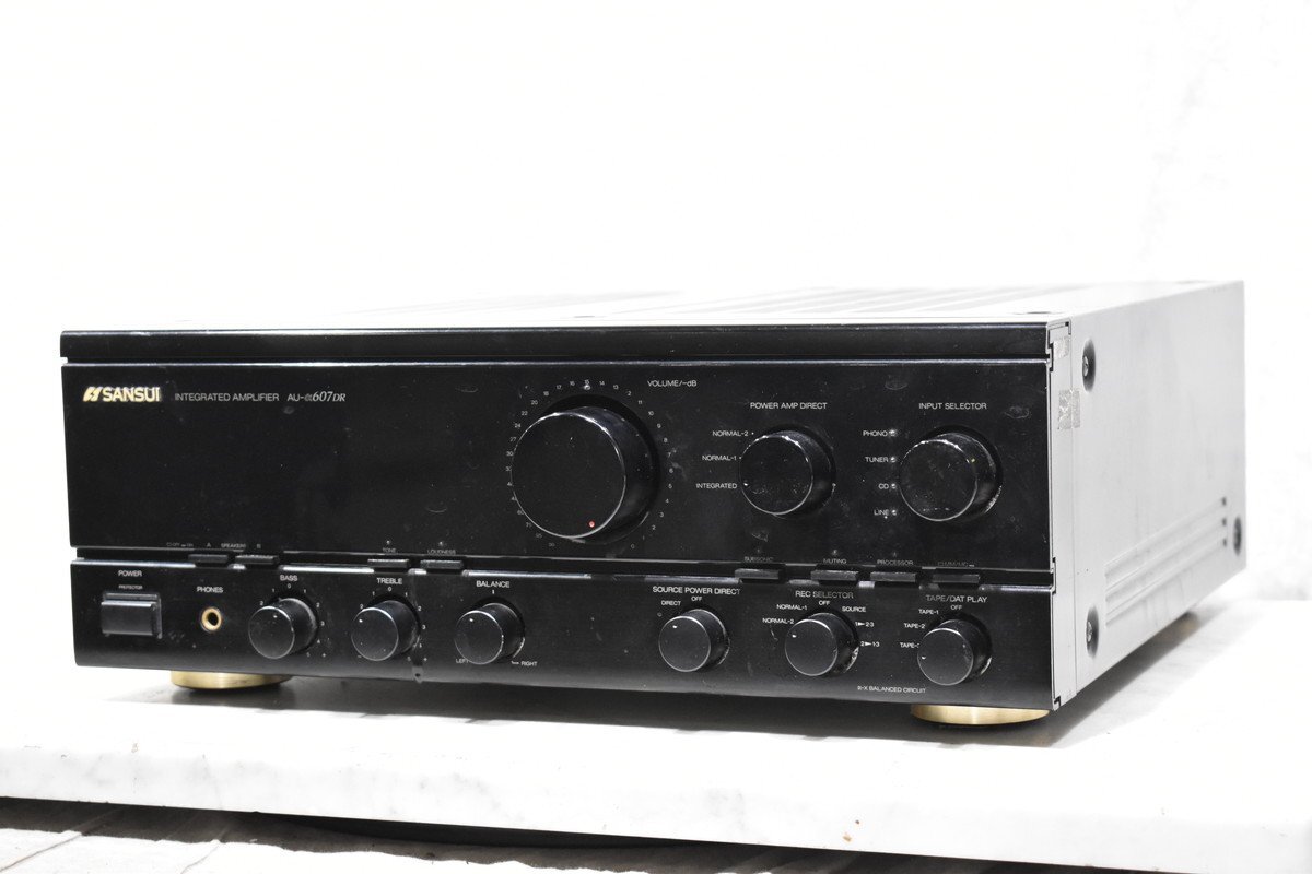 Yahoo!オークション - 【J】SANSUI AU-α607DR プリメインアンプ サン...