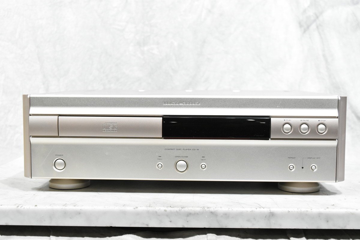 Yahoo!オークション - 【J】marantz CD-16F CDデッキ マランツ 3158343