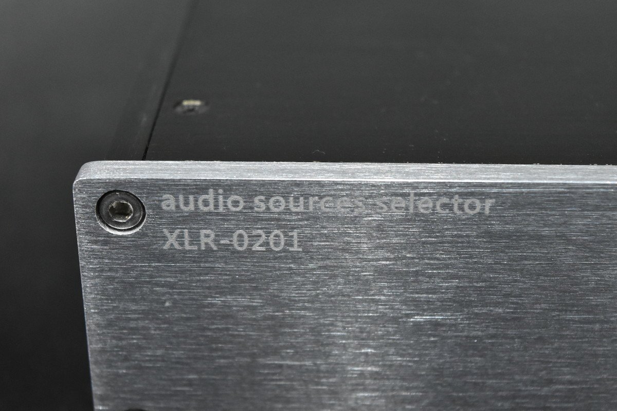 Yahoo!オークション - 【G】audio sources selector XLR-0201 XLR切替...