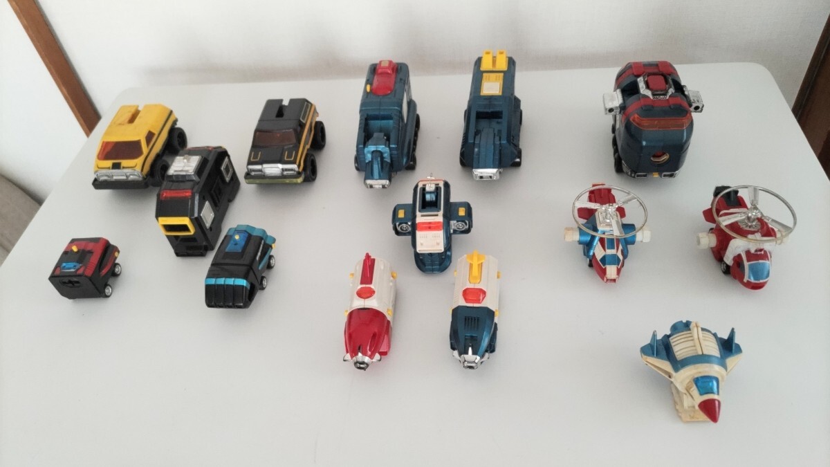 【樂淘letao】日本代購代標第一品牌－DX機甲合体 ダイラガーXV ラガーマシン14台 機甲艦隊 ポピー クウラガー カイラガー リックラガー