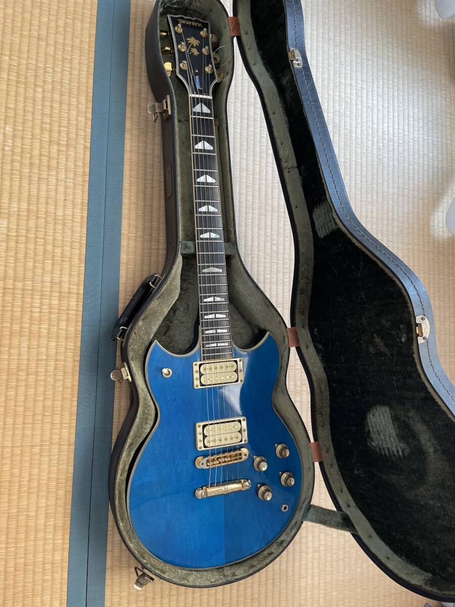 Yahoo!オークション - YAMAHA SG1000ブルー DIY改造品(SG200MTピック...