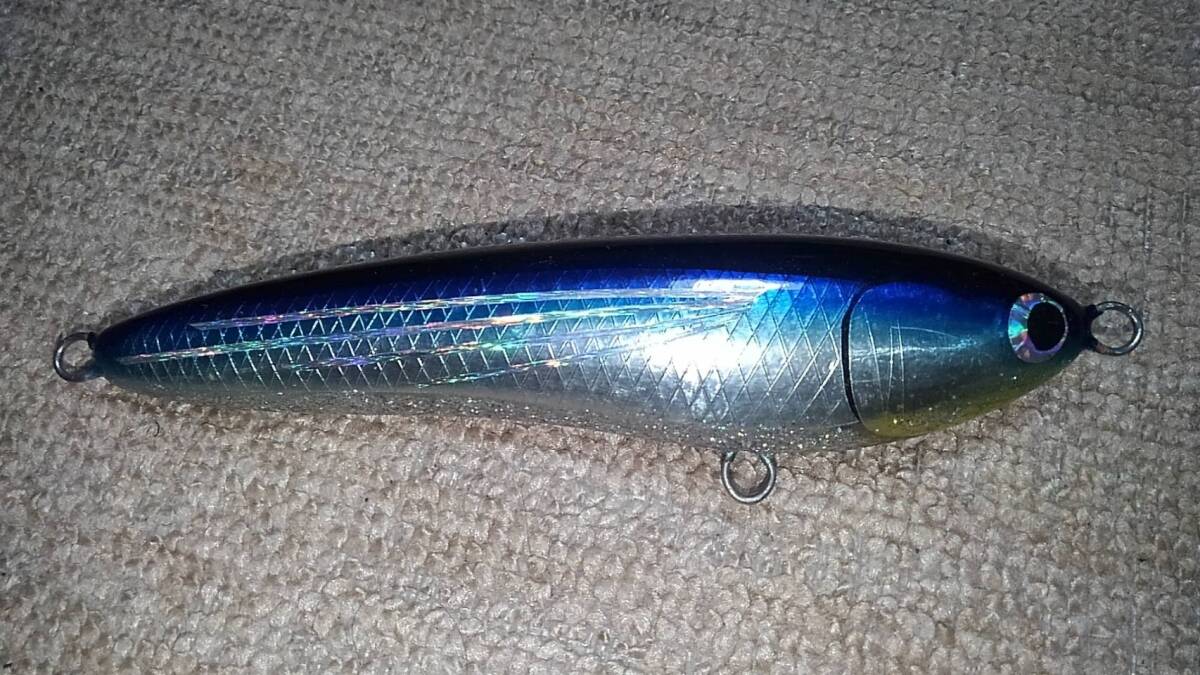 Yahoo!オークション - メーカー不明/ウッドペンシルプラグ18㎝・80g