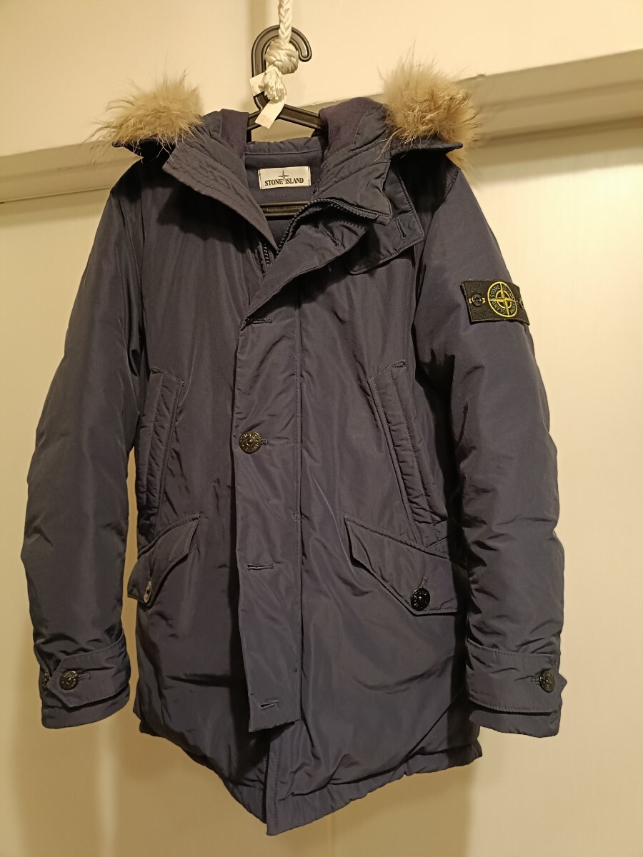 Yahoo!オークション - Stone Island ストーンアイランドダウンジャケッ...