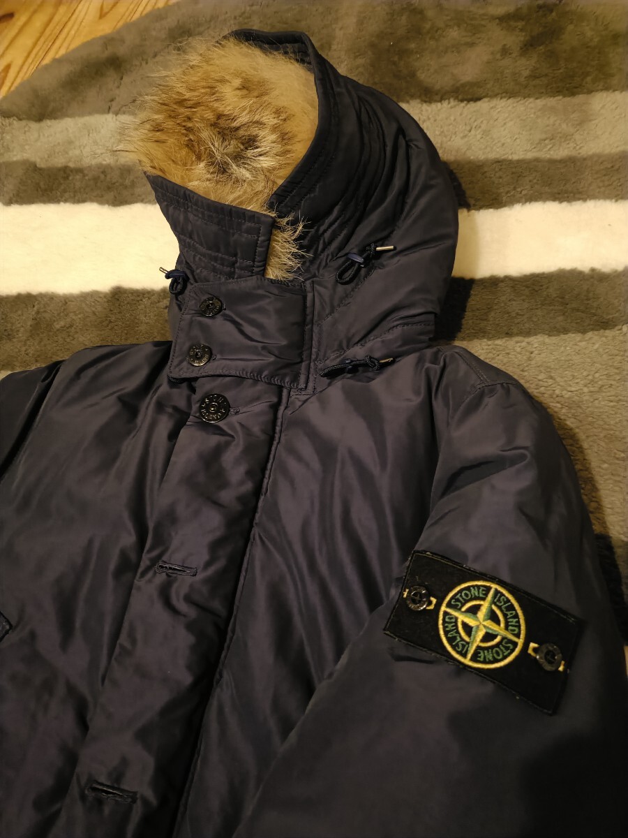Yahoo!オークション - Stone Island ストーンアイランドダウンジャケッ...