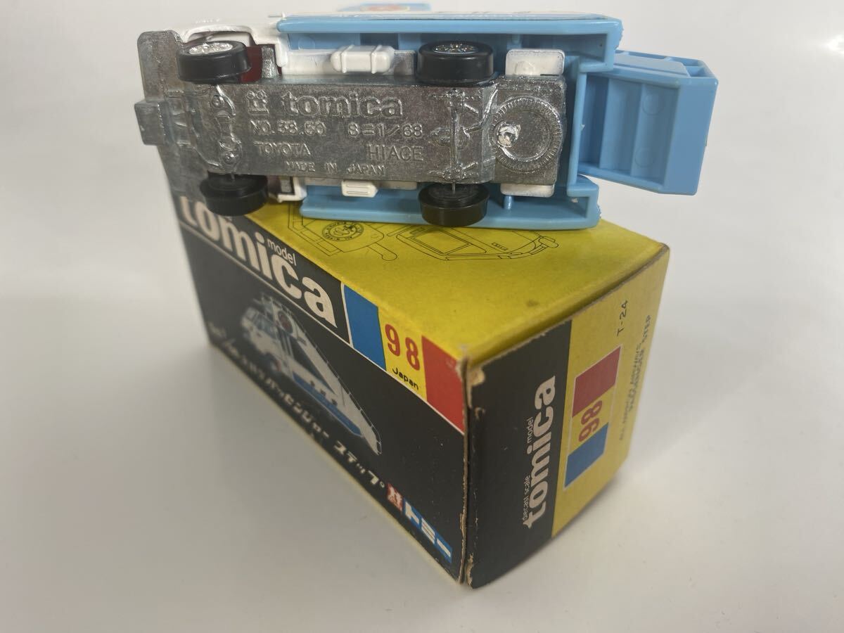 Yahoo!オークション - トミカ 98-1-13 全日空 タラップカー ( 1E ホイ...