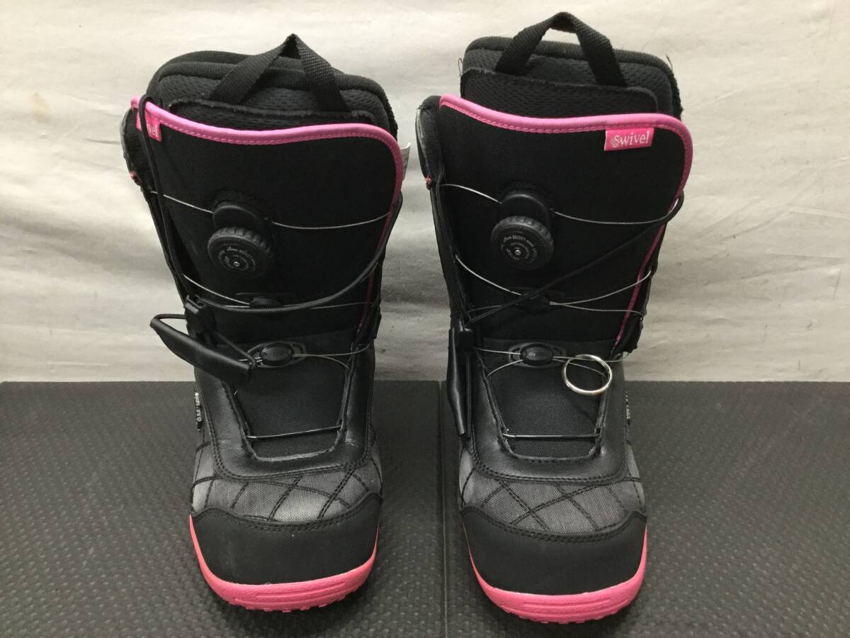 Yahoo!オークション - 【スノーブーツ】 swivel A-TOP ダイヤル式 24.5...
