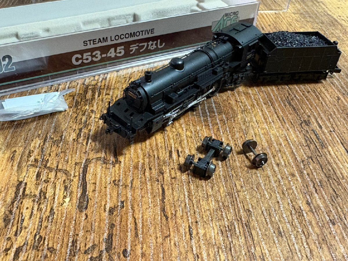 【樂淘letao】日本代購代標第一品牌－ 美品 MICROACE マイクロエース Nゲージ A7002 C53-45 デフなし 蒸気機関車 鉄道模型 14★