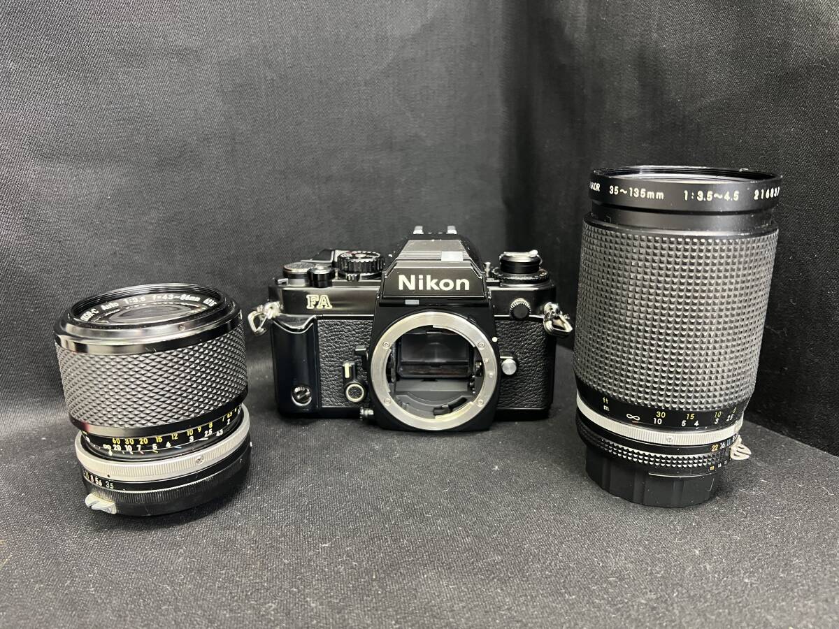 Yahoo!オークション - NikonFA フィルムカメラ 一眼レフ