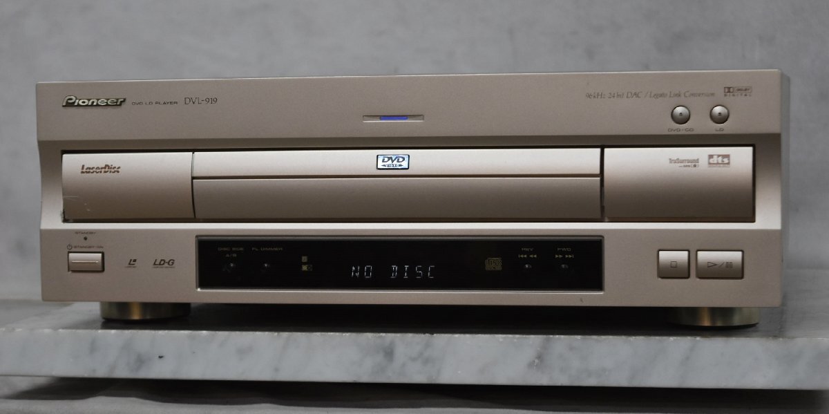Yahoo!オークション - 【G】Pioneer DVL-919 DVD/LDプレーヤー パイオ...